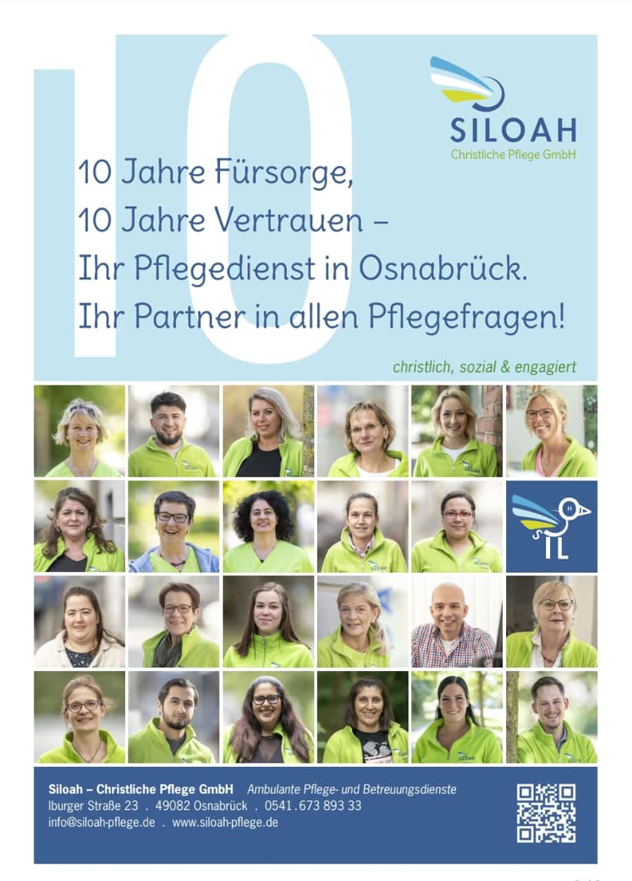 Zehn Jahre SILOAH - Christliche Pflege GmbH - SILOAH - Christliche ...